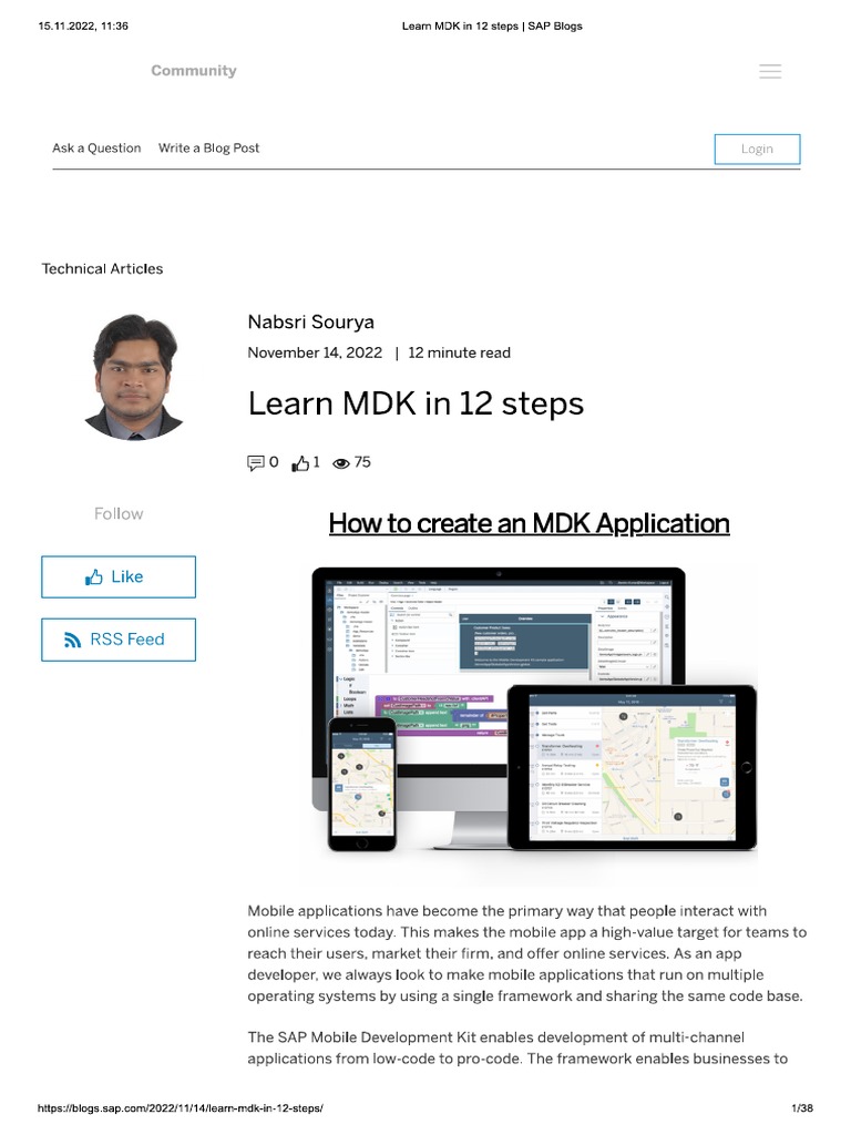 Learn MDK in 12 Steps | PDF