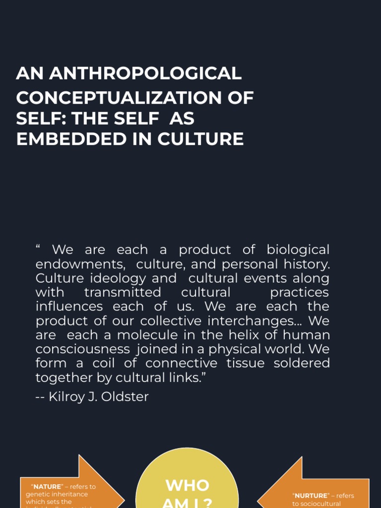 Anthropological Conceptualization of Self | Download Free PDF | Identity (Social Science ...