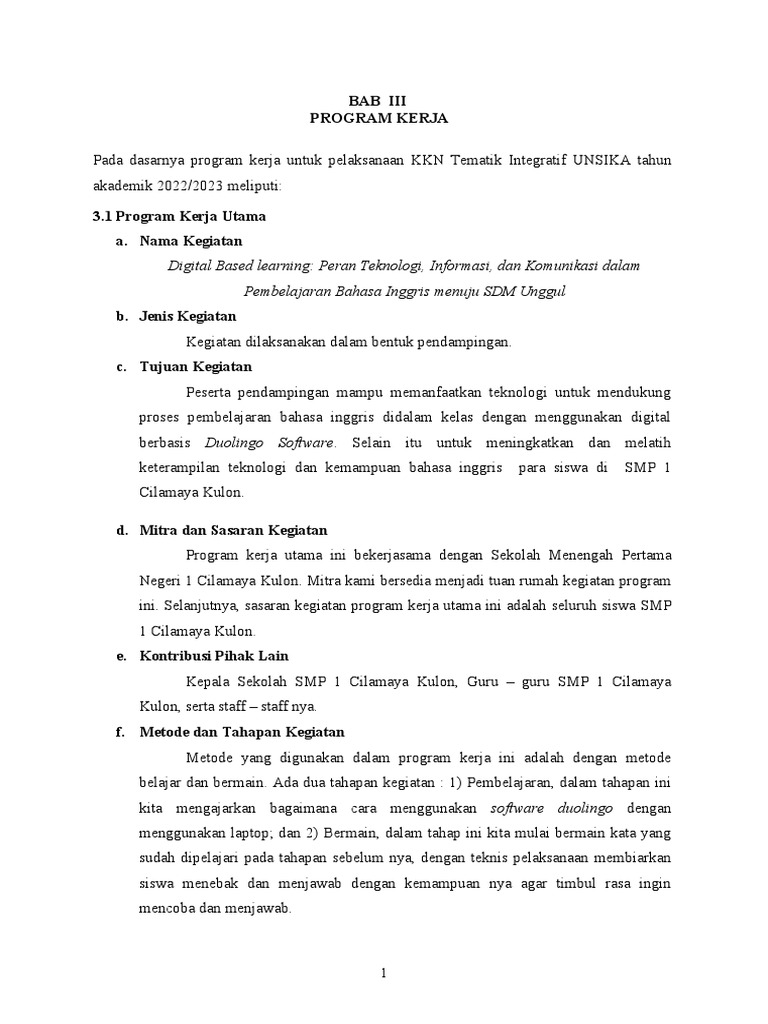 Bab Iii Nih Bosss Senggol Dongg | PDF Bab Iii Nih Bosss Senggol Dongg | PDF