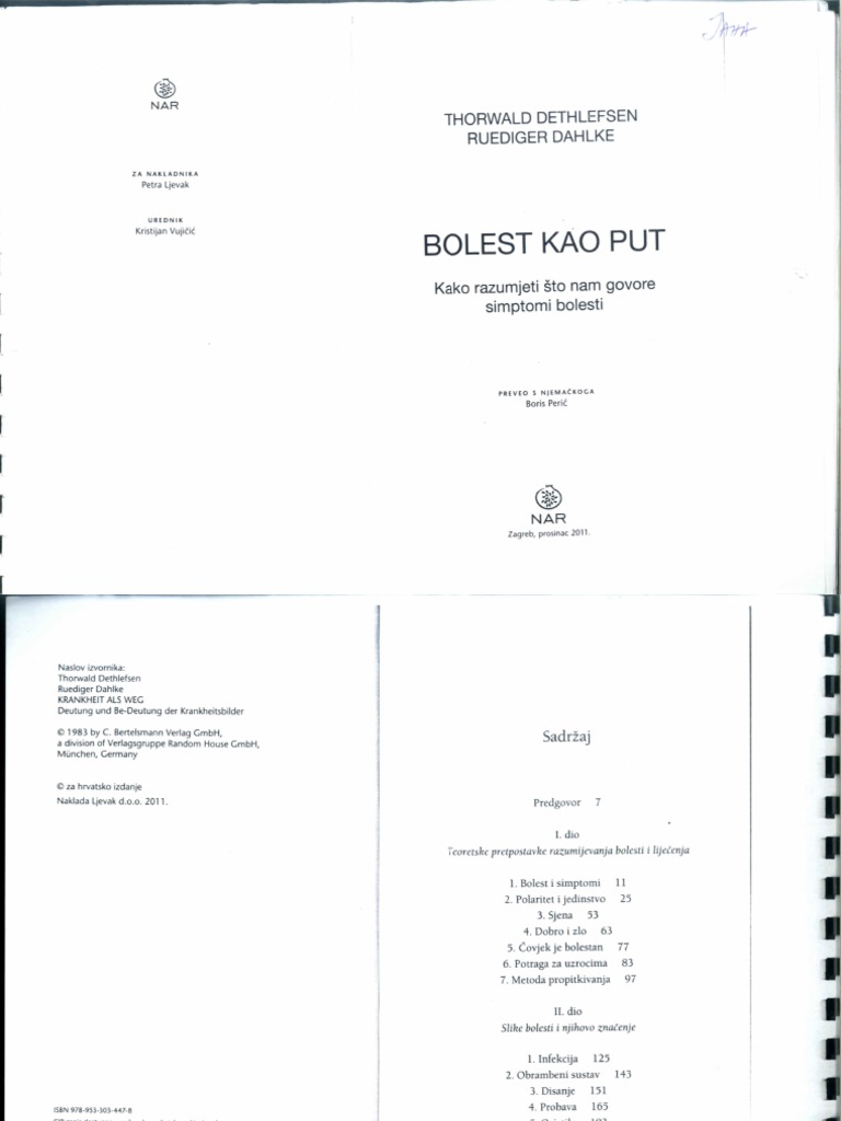 Dethlefsen - Bolest Kao Put | PDF