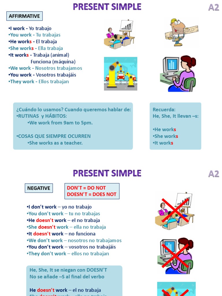 Presente Simple | PDF