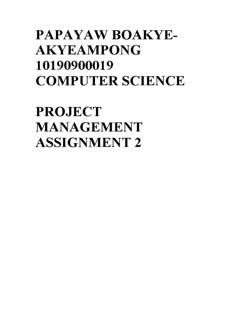 Project Management Assignment | PDF | Brand | Advertising