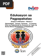 EsP 8 Quarter 3 Module 1 | PDF