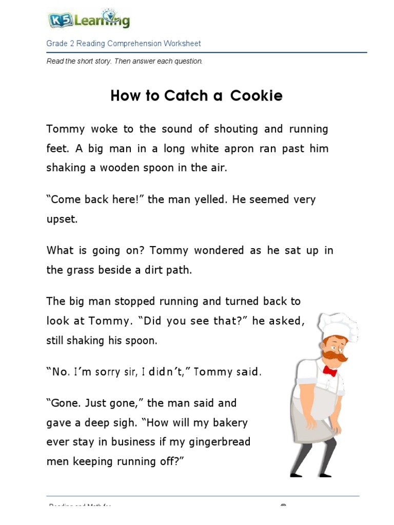 Grade 2 Story How To Catch A Cookie | PDF