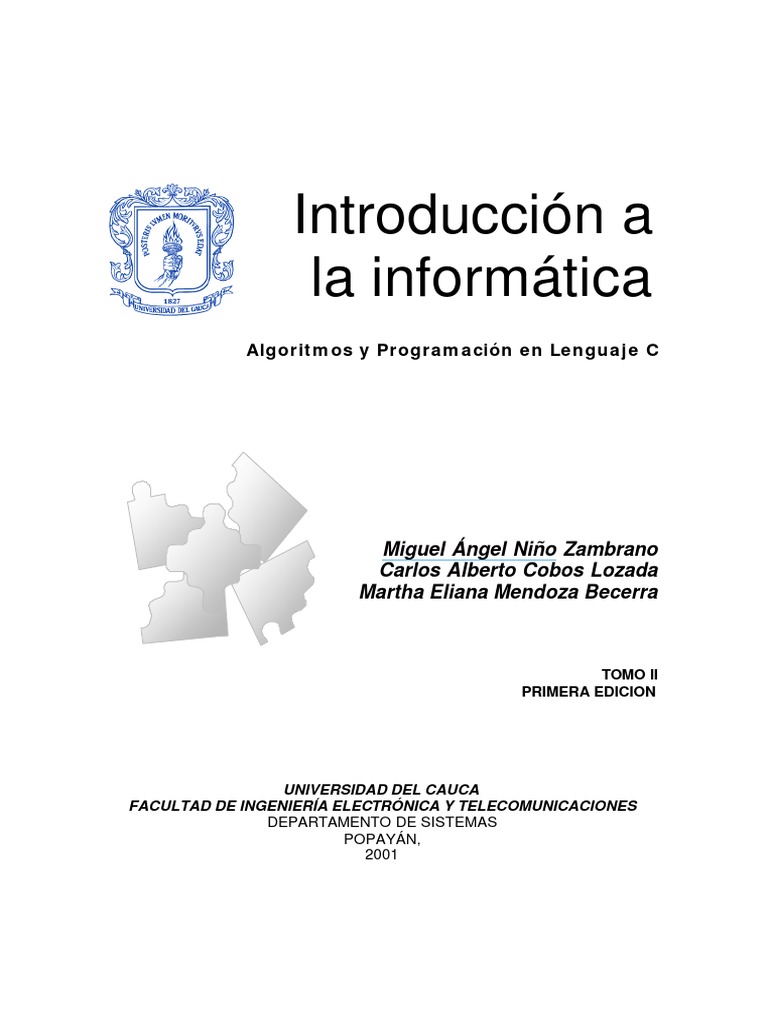 Introduccion A La Informatica Algoritmos | PDF | Lenguaje de programación | Algoritmos