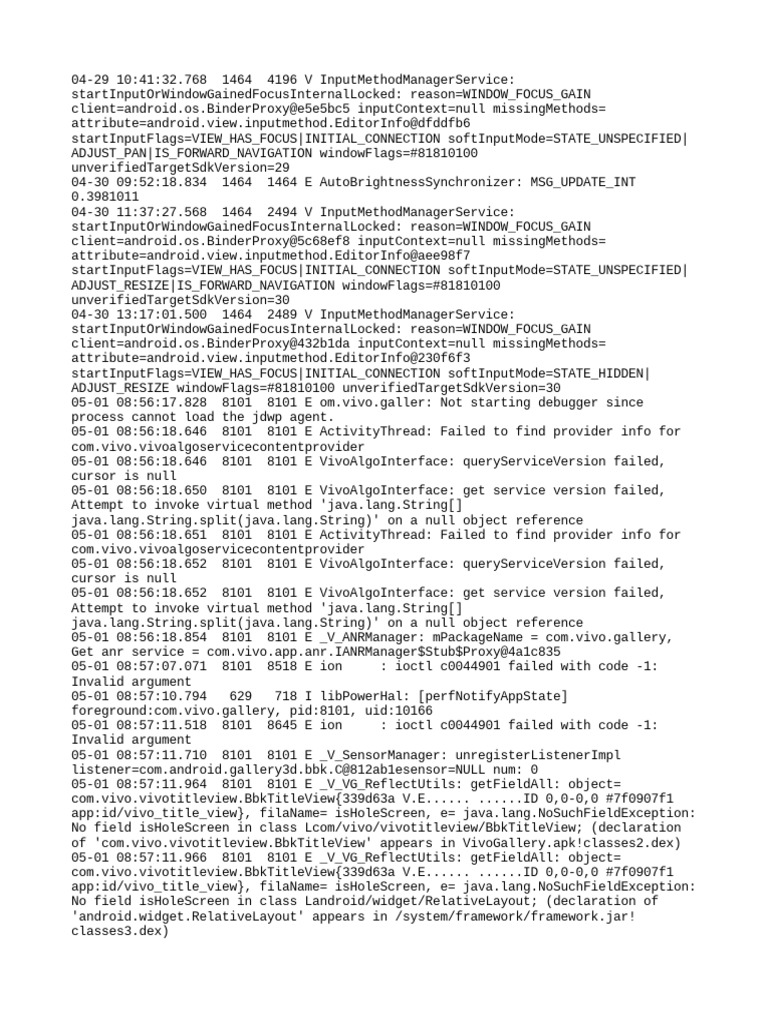 Log | PDF | Directory (Computing) | Android (Operating System)