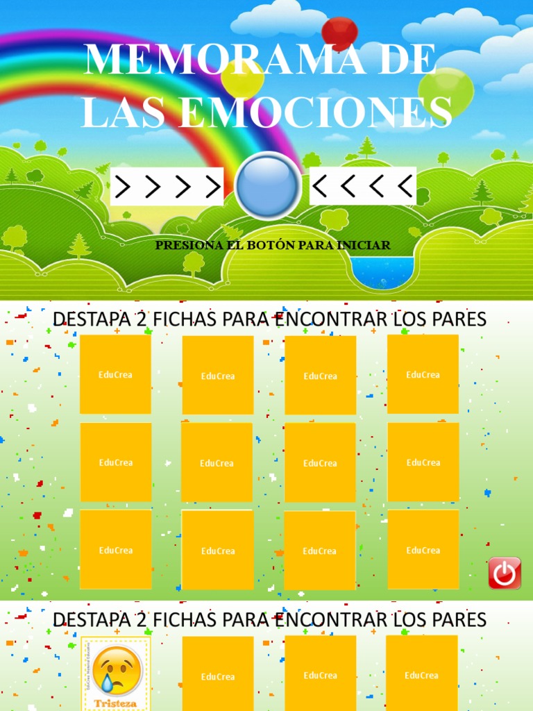 G Digi042 Memorama de Las Emociones | PDF