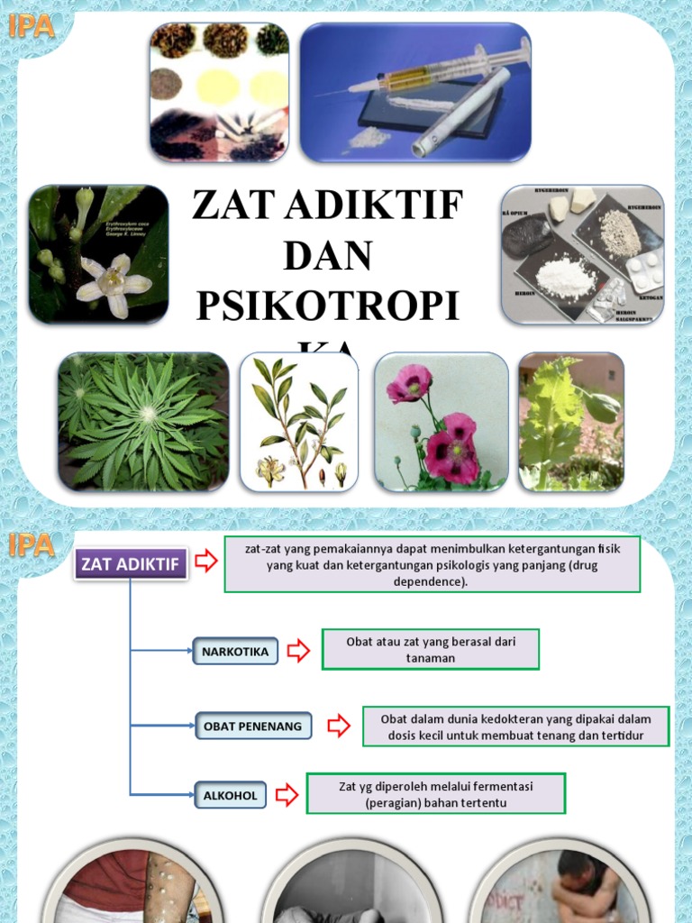 Zat Adiktif Dan Psikotropika | PDF