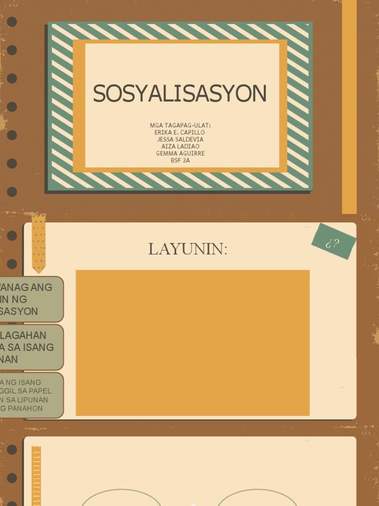 SOSYALISASYON | PDF