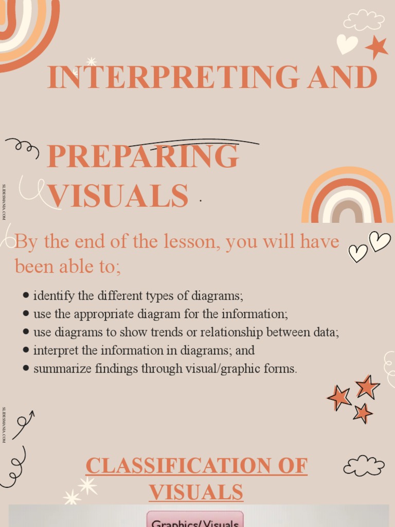 Interpreting and Preparing Visual. | PDF | Infographics | Chart