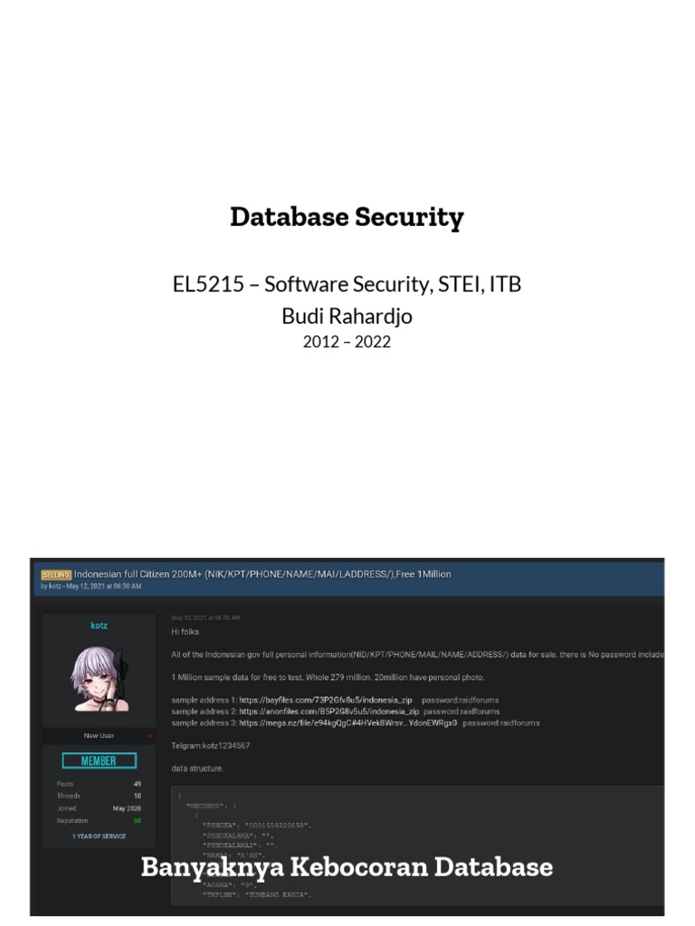 Database Security Pdf