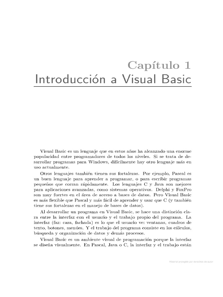 Visual Basic Pdf