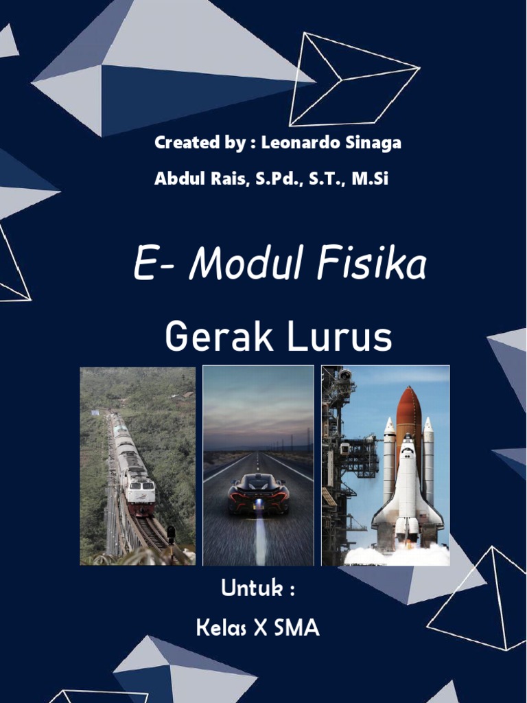 E-Modul Fisika: Gerak Lurus Kelas X | PDF