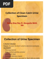 Procedure Checklist Chapter 27: Collecting A Clean-Catch Urine Specimen ...