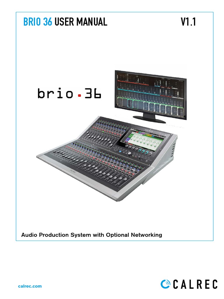 Brio 36 User Manual 926 219 Iss3 Lo | PDF