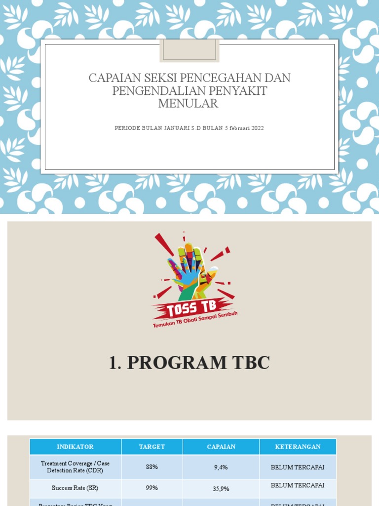 Maret - PPT P2PM Untuk Mutu - TBC | PDF