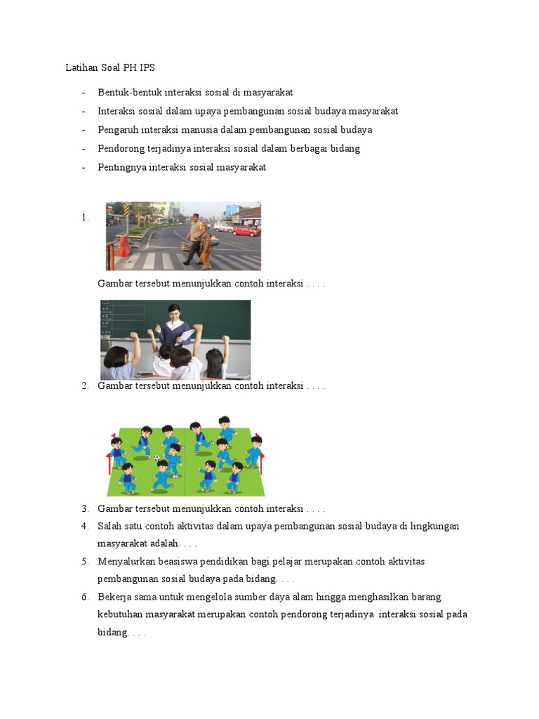 Latihan Soal PH IPS | PDF