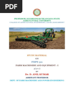 Introduction To Agricultural Machines | PDF | Agricultural Machinery ...