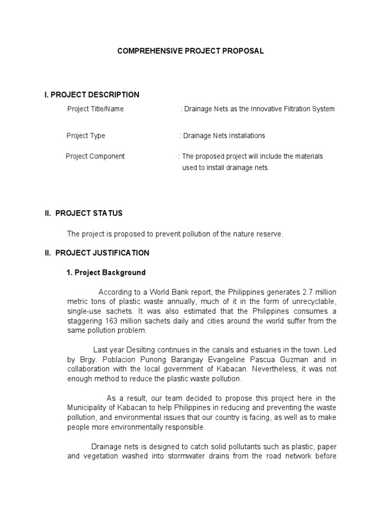 Project Proposal | PDF | Recycling | Waste