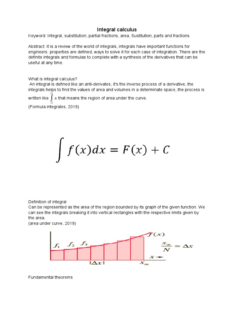 Integral Calculus | PDF | Integral | Calculus