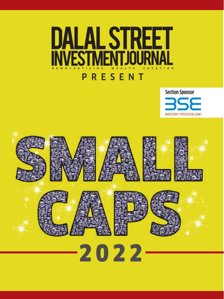 Dsij Magazine Smallcap Section | PDF | Book Value | Investing