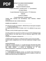 Modèle de protocole d'accord transactionnel | PDF