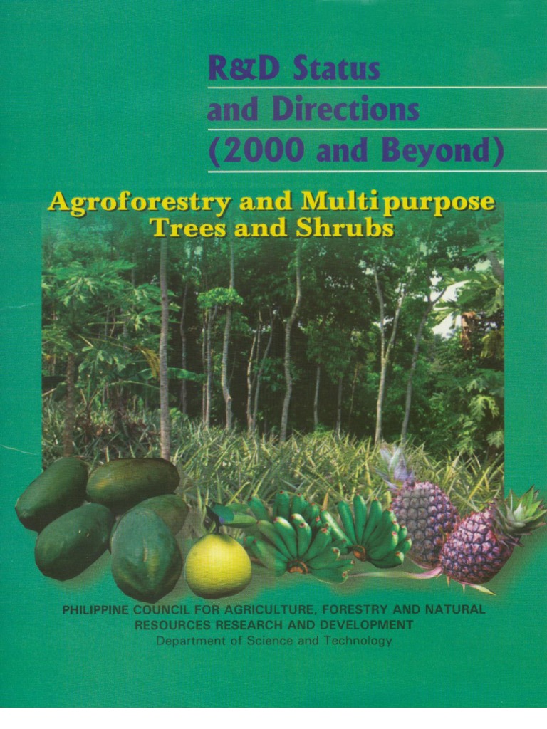 R&D Status On Agroforestry and Multipurpose Trees and Shrubs | PDF ...