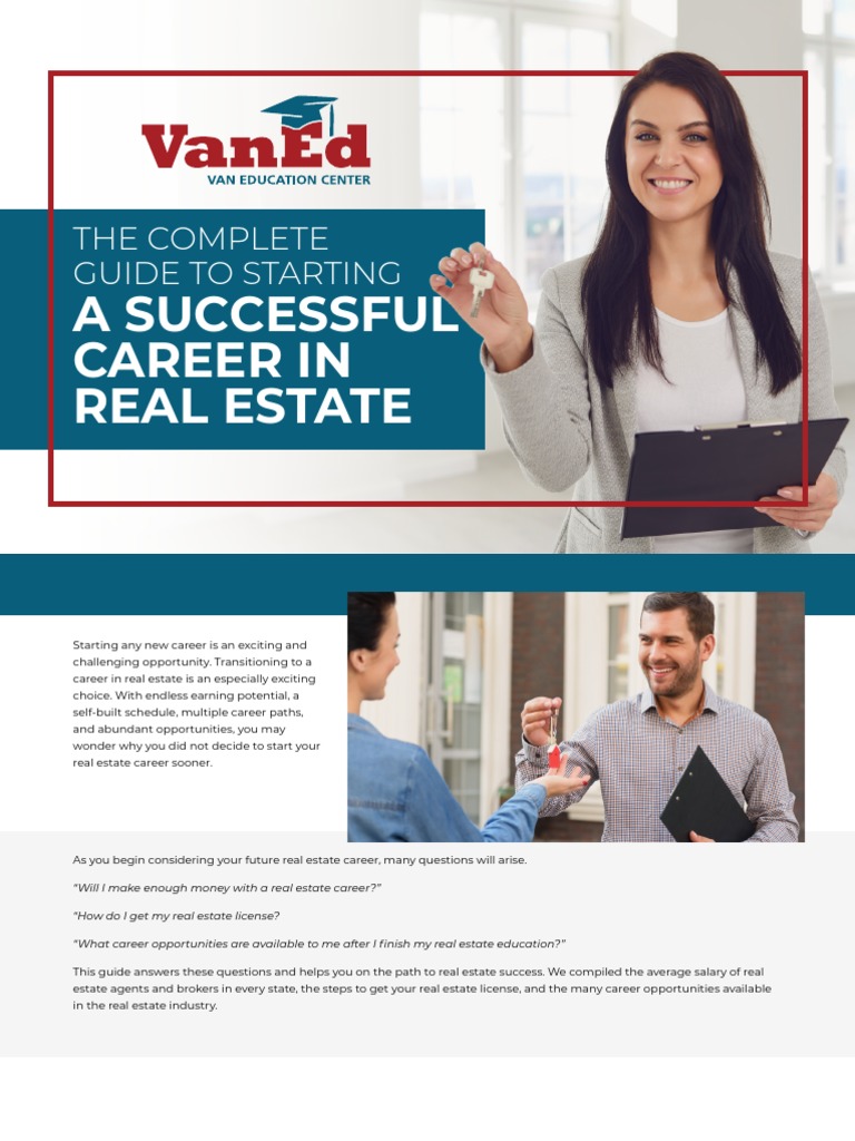 Real Estate Career Guide | PDF | Mortgage Loan | Real Estate Investing