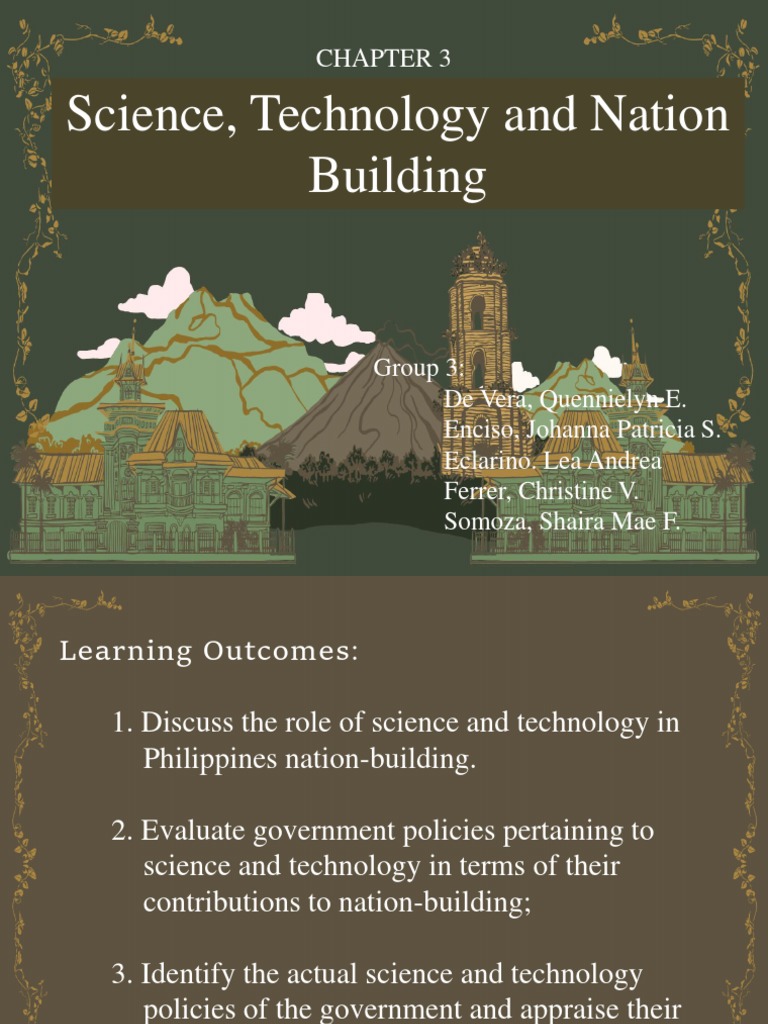 The Role of Science and Technology in Philippines Nation-Building: A ...