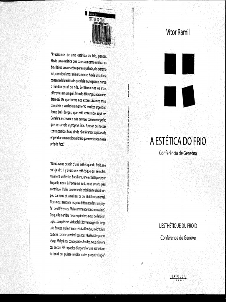 Estética Frio 2 - V. Ramil | PDF Estética Frio 2 - V. Ramil | PDF