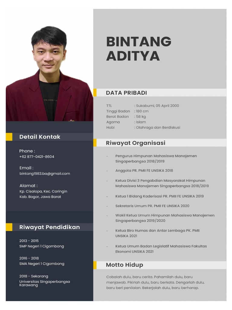 CV Bintang Aditya | PDF