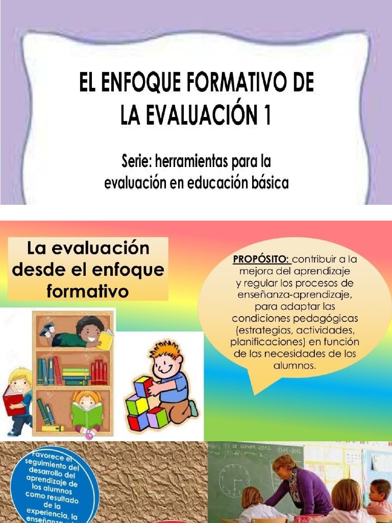 Pdf El Enfoque Formativo De La Evaluacion 1 Pdf 4855