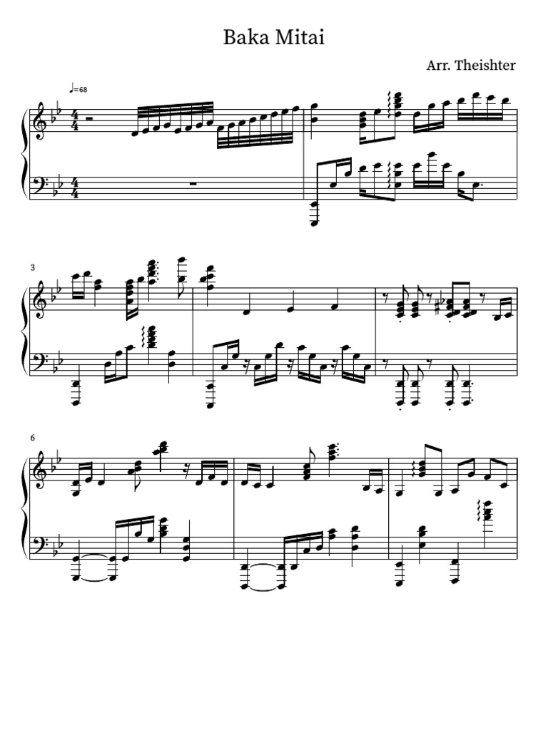Baka Mitai | PDF