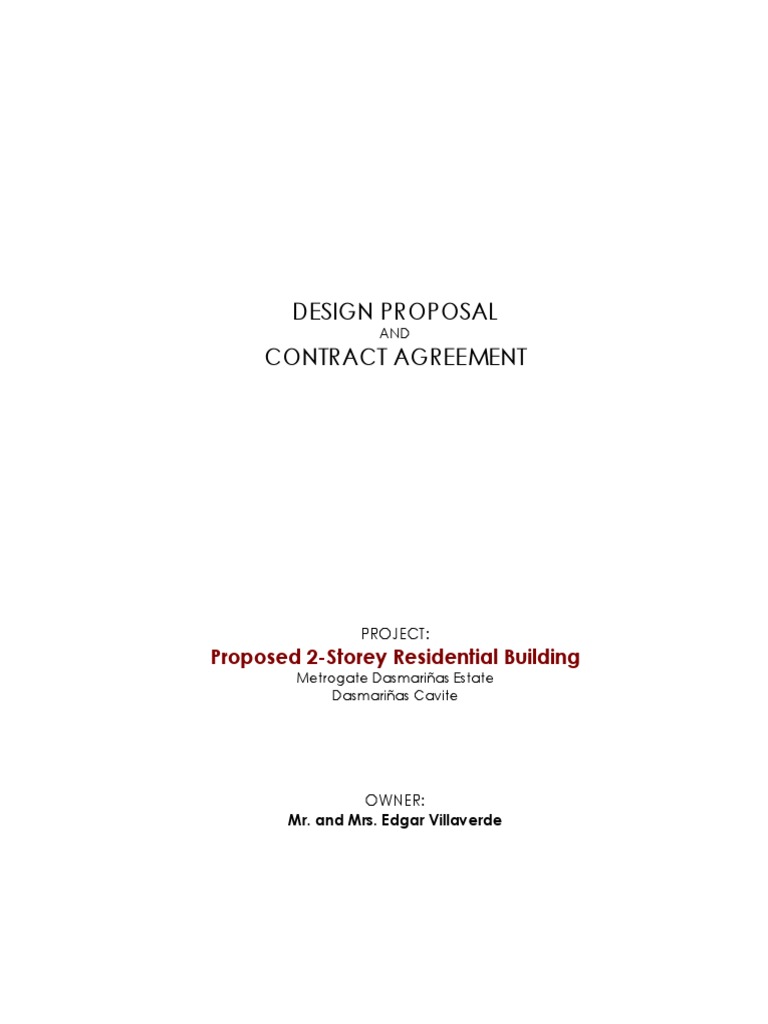 Design Proposal | PDF