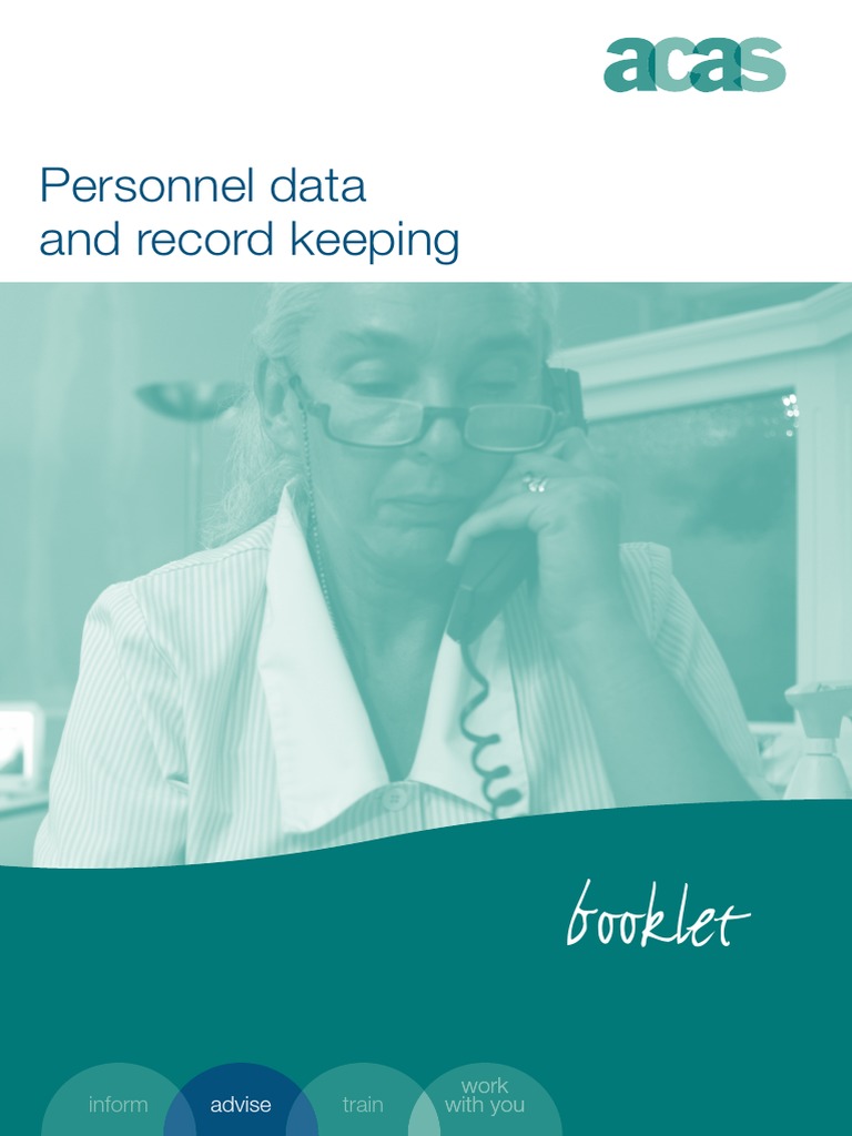 Acas Personnel Data Record Keeping Accessible Version July 2011 | PDF ...