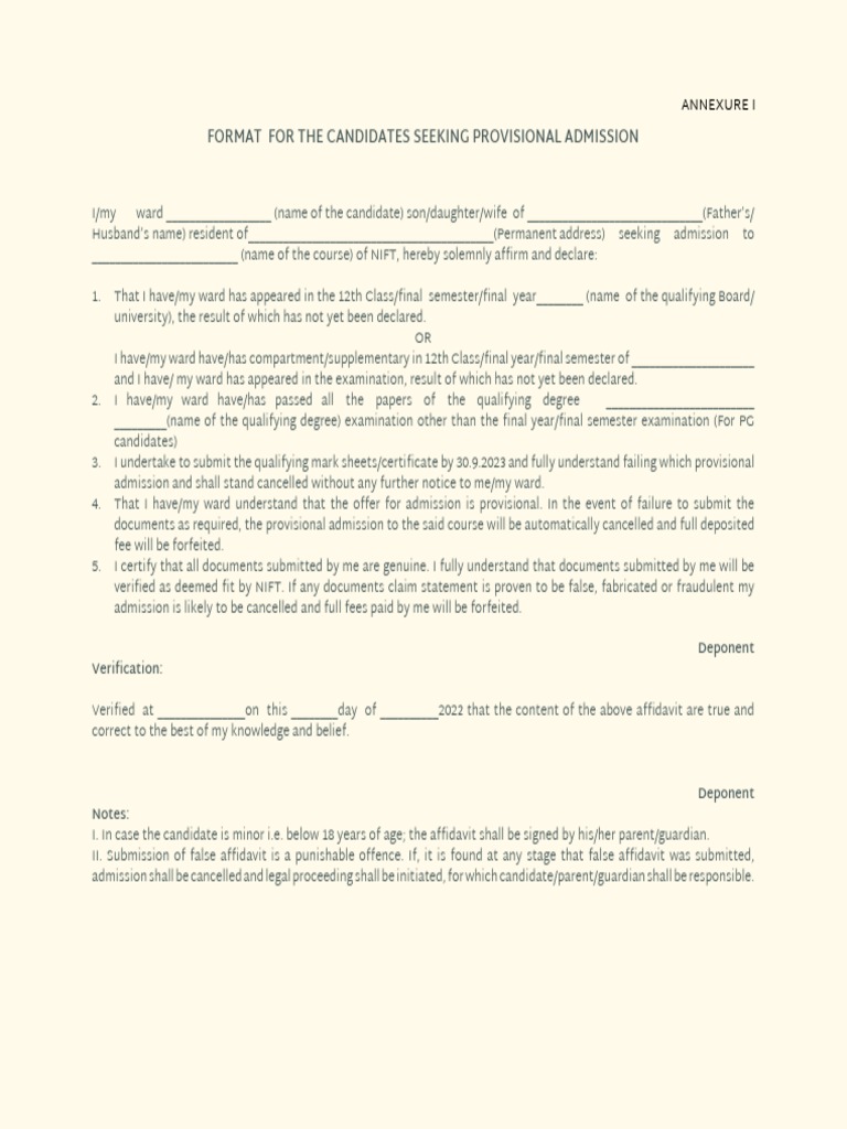 Annexure-1 2023 | PDF