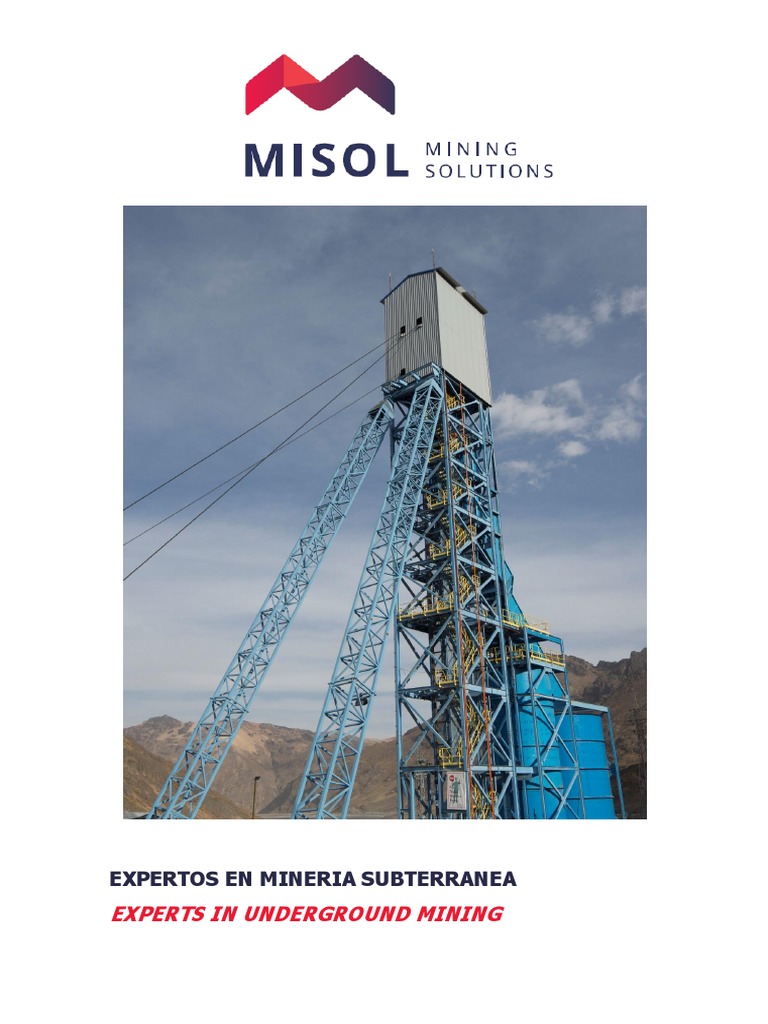 Brochure Web - Misol | PDF | Minerales | Sector secundario de la economía