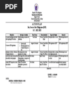 Action Plan Kid Scout | PDF