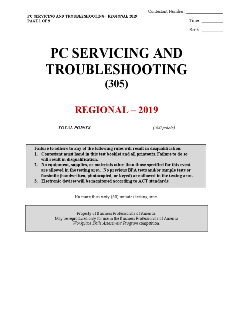 PC Servicing & Troubleshooting 2019 | PDF
