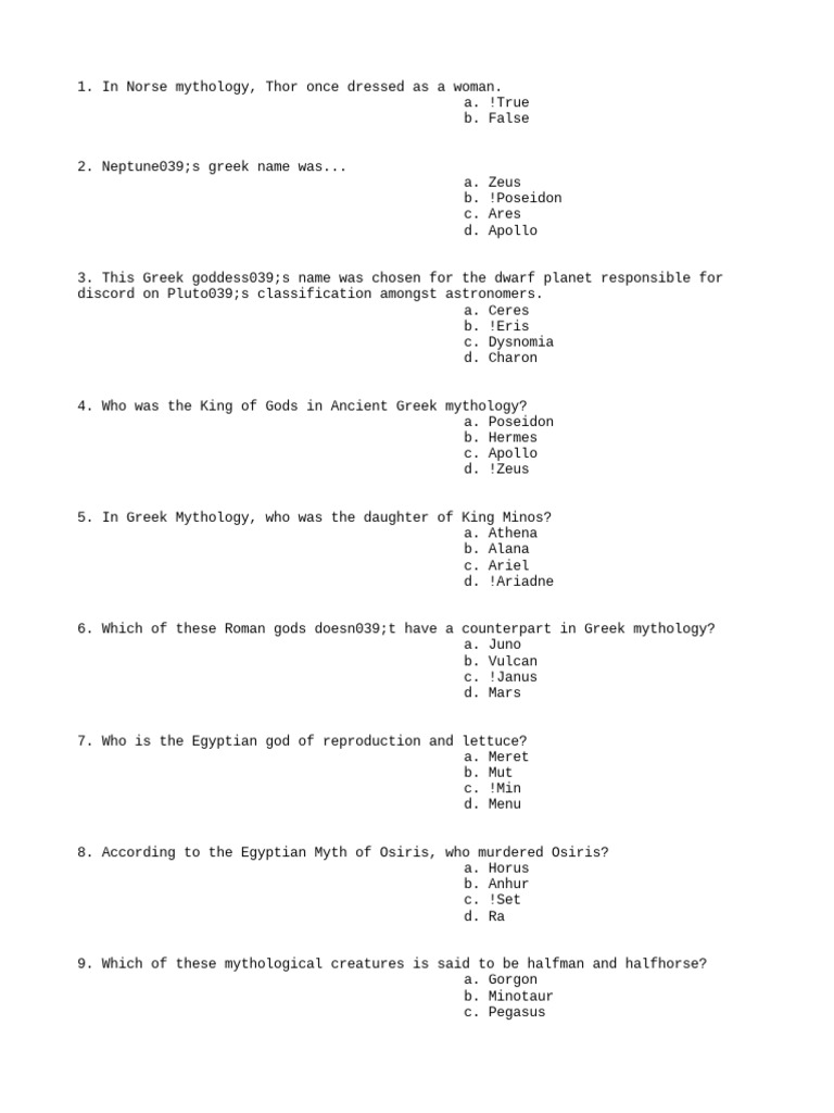 Geo283 Exam 1 | PDF | Greek Mythology | Hera