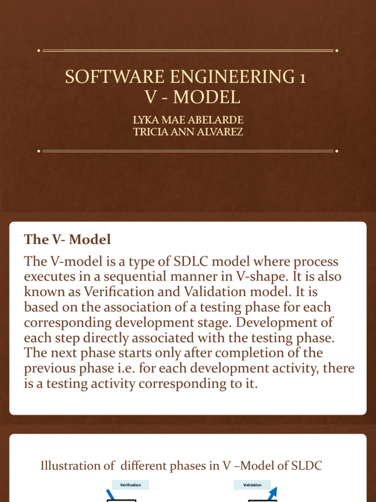 V Model | PDF