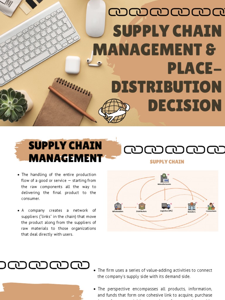 Supply Chain Management Place Distribution Decision | PDF | Supply ...