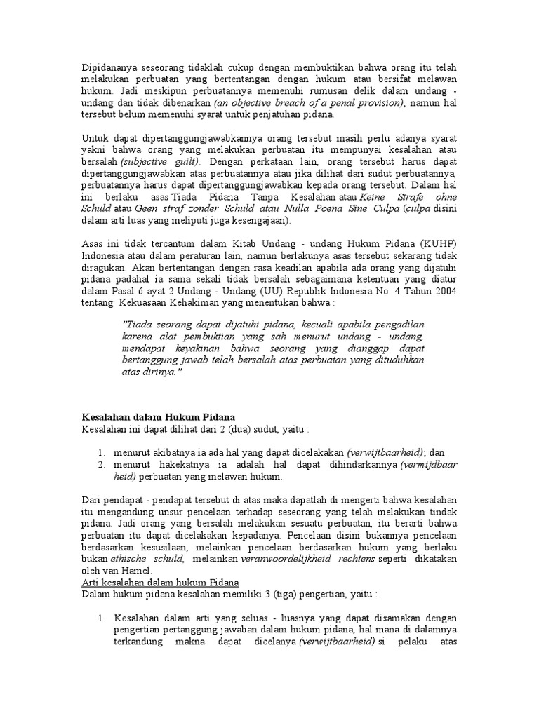 Diskusi 5 Hukum Pidana | PDF