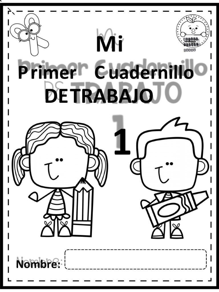 Mi Primer Cuadernillo de Trabajo Preescolar | PDF