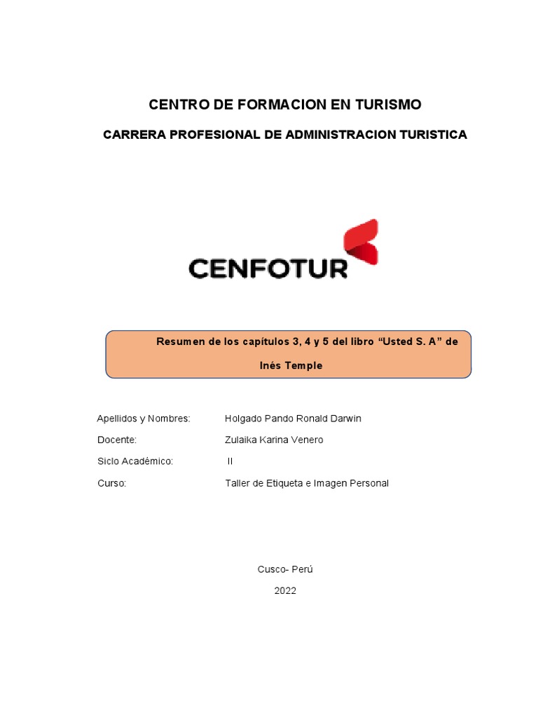 Mejora tu Marca Personal en Turismo | PDF | Marketing | Economias