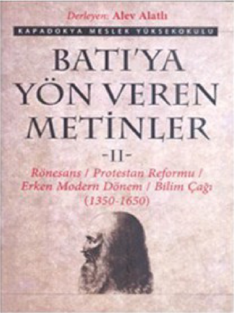 Batıya Yön Veren Metinler Cilt 2 - Alev Alatlı (PDFDrive) | PDF