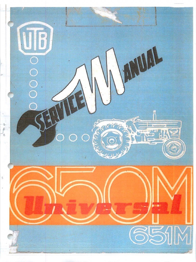 UTB 650 Service Manual Small | PDF | Cylinder (Engine) | Mechanical ...