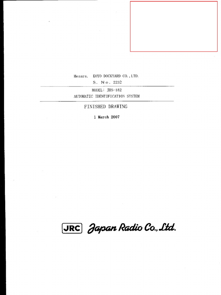 Automatic Identification System | PDF