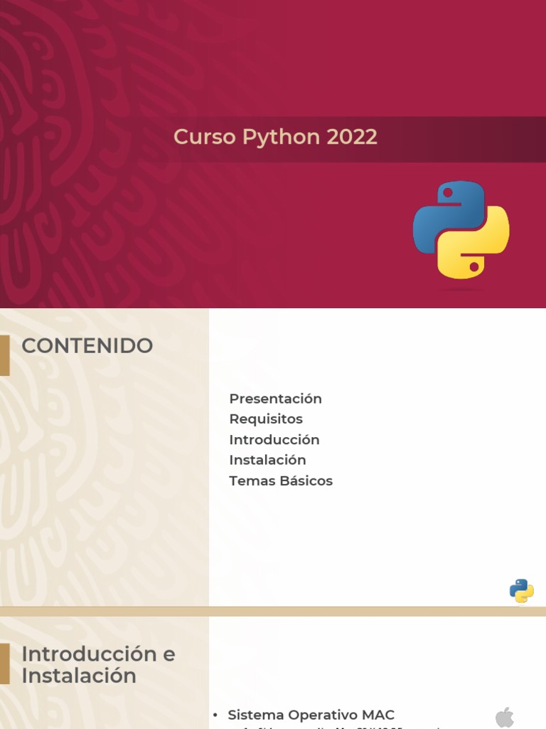 Curso Python Gráfico CBTIS | PDF