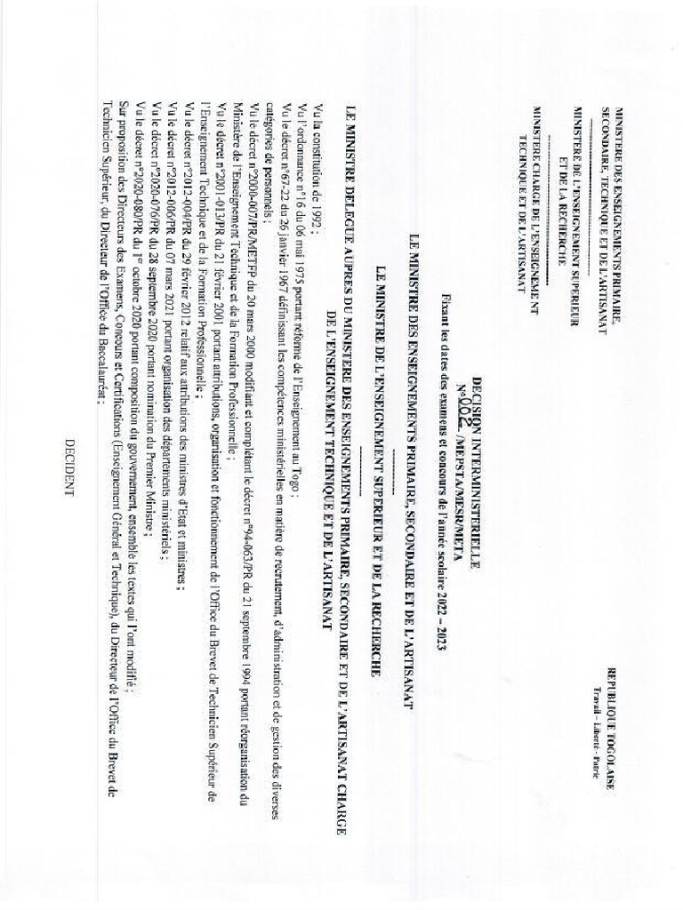 Dates Des Examens Et Concours 2022 2023 | PDF Dates Des Examens Et Concours 2022 2023 | PDF